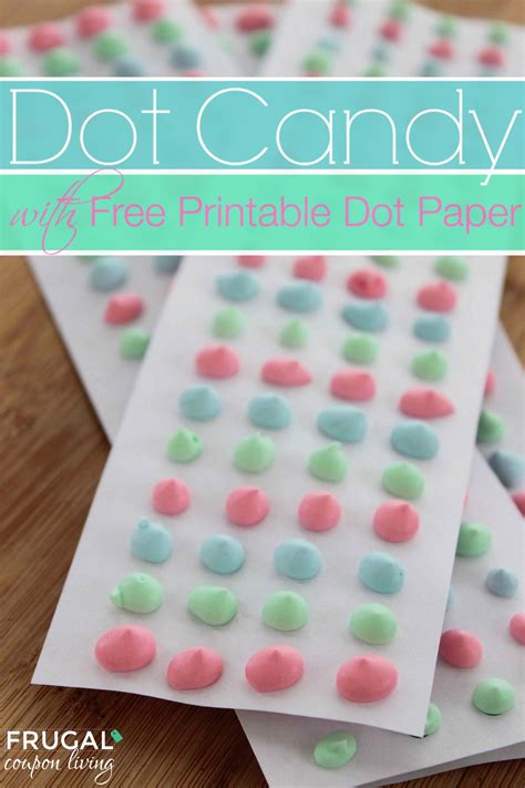 Candy With Dots On Paper At Joyce Collins Blog