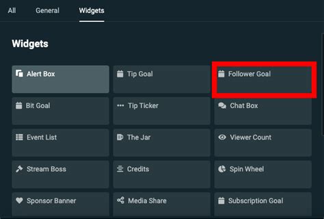 How To Set Up A Follower Goal Widget Streamlabs