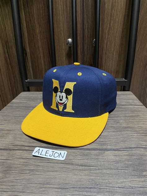 Vintage Micky Mouse Snapback Mens Fashion Watches And Accessories Caps And Hats On Carousell