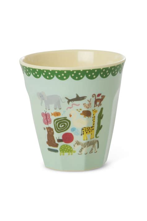 Melamin Bardak Yeşil Vahşi Yaşam 250 Ml Melcu Wilimi Minycenter