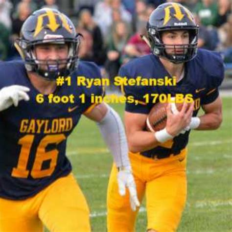Ryan Stefanskis Football Recruiting Profile