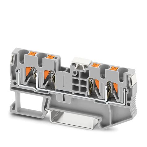 Pt 4 Quattro R Clm Multi Conductor Terminal Block 1189804 Phoenix