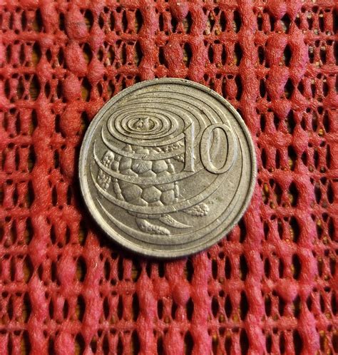 Cayman Islands Turtle Coin Etsy