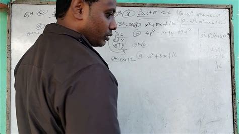 Algebric Factorize For Class 78 And 9 Sanjib Sir Sunshine Great