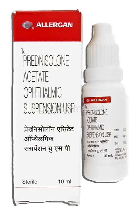 Buy Prednisolone Acetate Ophthalmic Suspension Online
