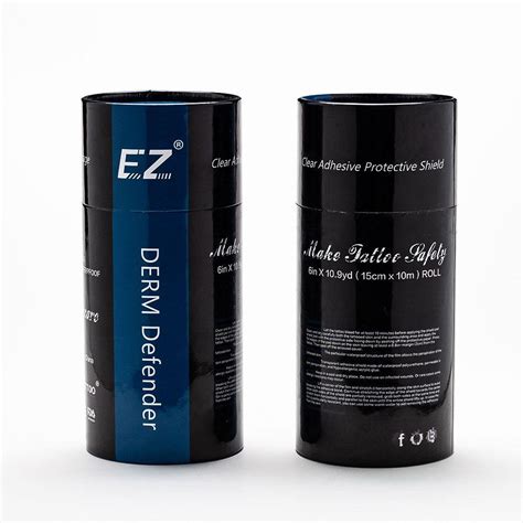 Ez Regular Derm Defender Tattoo Adhesive Protective Shield Eztattoo