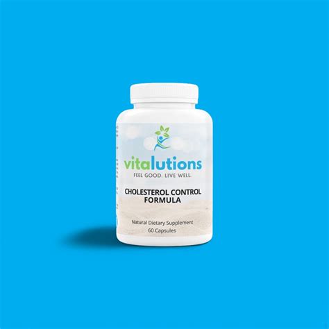 Cholesterol Support Capsules Vitalutions