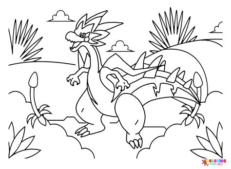 20 Dracozolt Coloring Pages Free Printable Pdf And Online Coloring