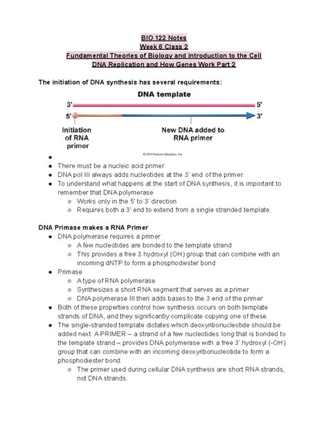 Bio 122 Week 6 Class 2 Notes Bio 122 Notes Week 6 Class 2 Fundamental