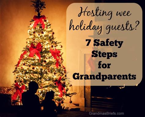 Grandmas Briefs — Blog — Hosting Wee Holiday Guests 7 Safety Steps