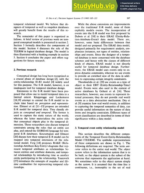 A Conceptual Model For The Logical Design Of Temporal Databases Pdf