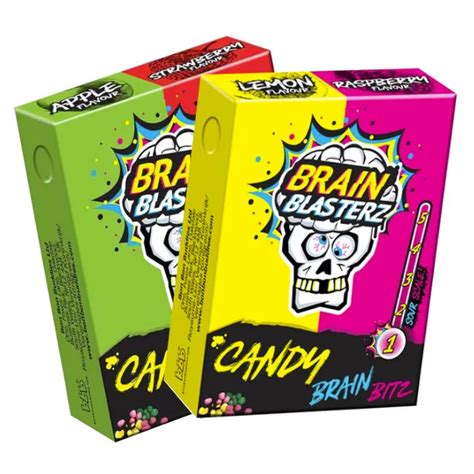 Brain Blasterz Candy Brain Bitz 45 Gram Spränger Smaklökarna