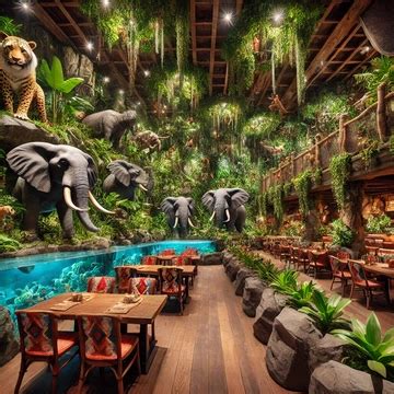 Rainforest Café Explore Dining Ditinerary
