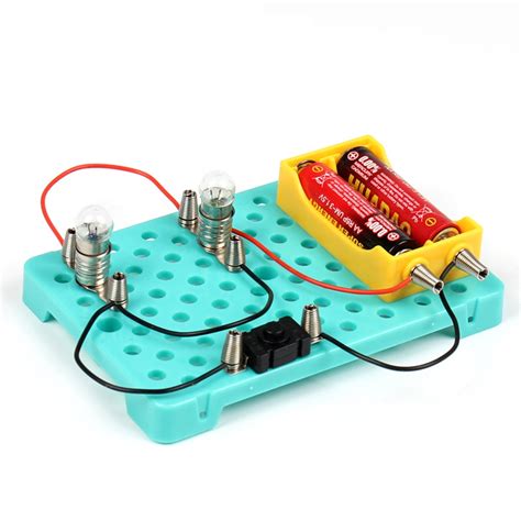 Diy Basic Circuit Electricity Learning Kit Physics Educational Toys For