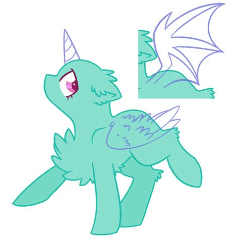 Mlp Base Original Fluffy By Alari1234 Bases On Deviantart