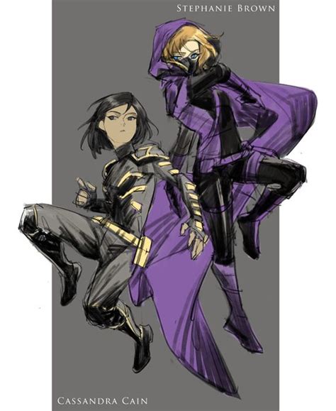 😻 Batman Comic Art Cassandra Cain Dc Comics Art