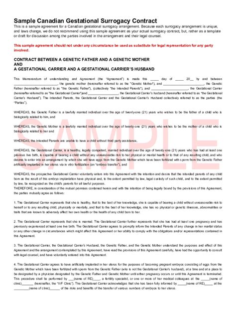 Sample Gestationalsample