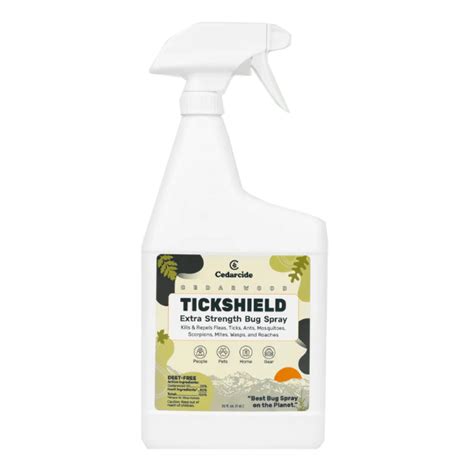 Cedarcide Tickshield Extra Strength Bug Spray Johnson Feed Company