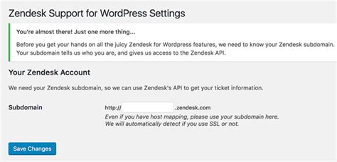 configuración y uso del plugin zendesk support for wordpress ayuda de zendesk