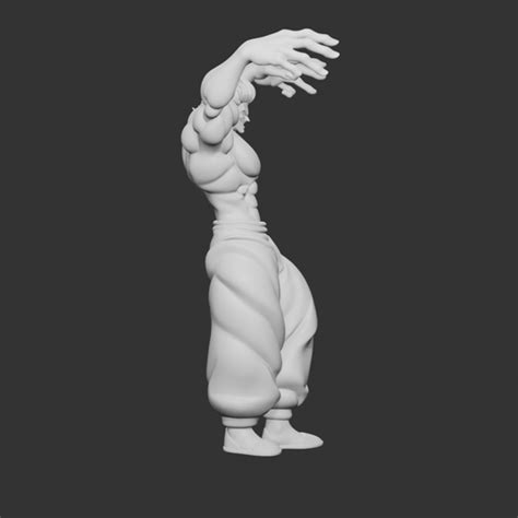 🎬 Yujiro Hanma Baki Figure・ Stl File For 3d Printing・cults