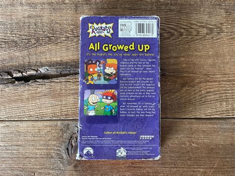 Rugrats All Growed Up Vintage Vhs Movie Etsy