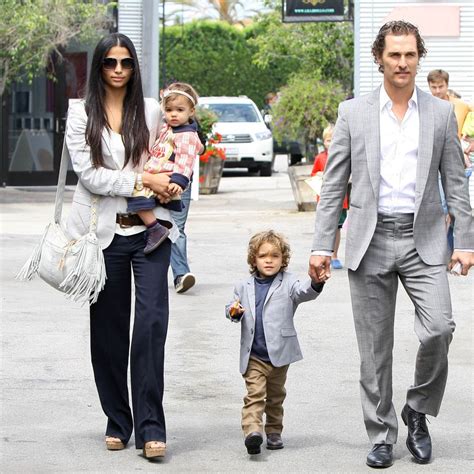 Familia De Matthew Mcconaughey Matthew Mcconaughey And His Wife