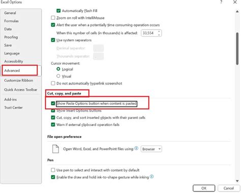 On Windows 11 Office 365 In Excel Paste Special Does Not Show All