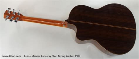 1980 Linda Manzer Cutaway Steel String Guitar