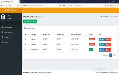 Gambar 2 Login Admin Gambar 2 Merupakan Tampilan Dari Halaman Login Download Scientific
