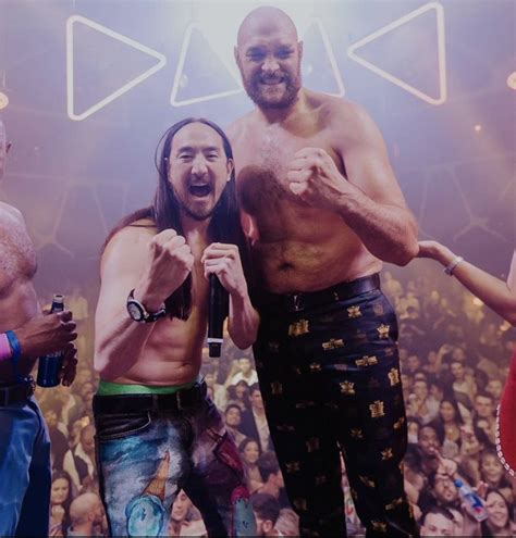 Tyson Fury And Steve Aoki Took Over Hakkasan After Fight Edmtunes