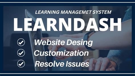Create And Customize Wordpress Lms Website With Learndash Plugin By
