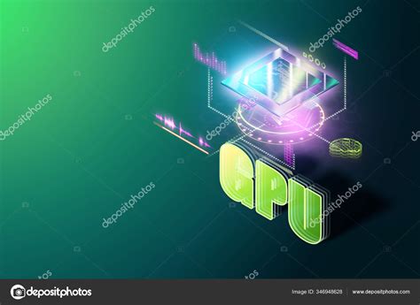 Cpu Gpu Processor New Technologies Fast Information Processing Multithreading Parallel Stock