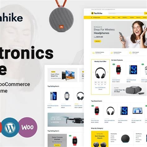 Techhike Multipurpose Electronics Store Woocommerce Theme