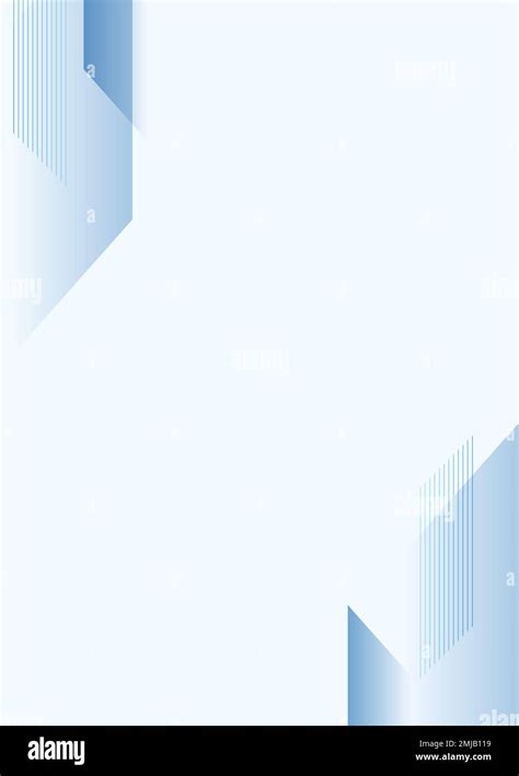 Simple Blue Gradient Background Vector For Business Stock Vector Image