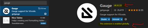 unable to install gauge vscode version 0 1 0 on vscode · issue 861