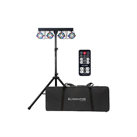 Eliminator Mini Par Bar Lighting Par System Cello Percussion