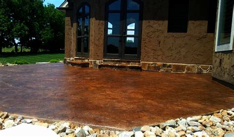 Decorative Concrete Patios Which Concrete Design Do You Like