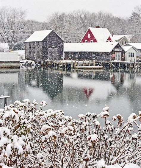 Kennebunkport Maine Winter Wonderland ️