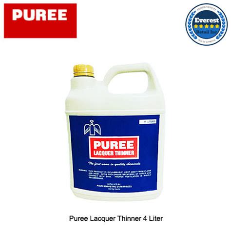 Puree Lacquer Thinner 4 Liters 1 Gallon Packaging May Vary Lazada Ph