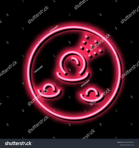 Pyogenic Granuloma Skin Disease Neon Light Stock Vector Royalty Free 2287001917 Shutterstock