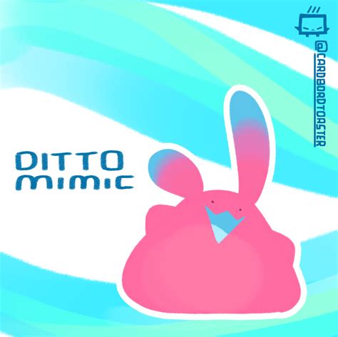 Ditto Mimic By Cardbordtoaster On Newgrounds