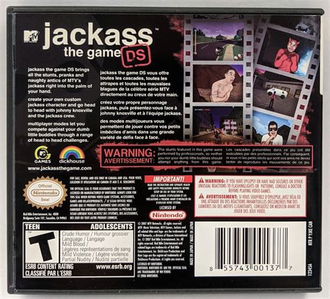 Jackass The Game Ds Avenue Shop Swap And Sell