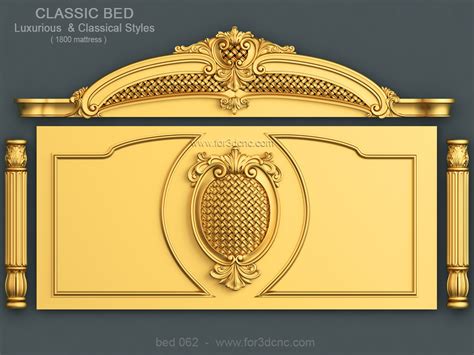 Bed 062 Stl 3d Model For Cnc 3d Stl Model For Cnc Stl Model