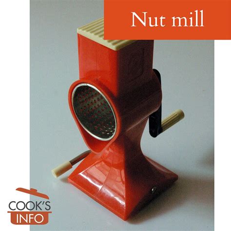 Nut Mill Cooksinfo