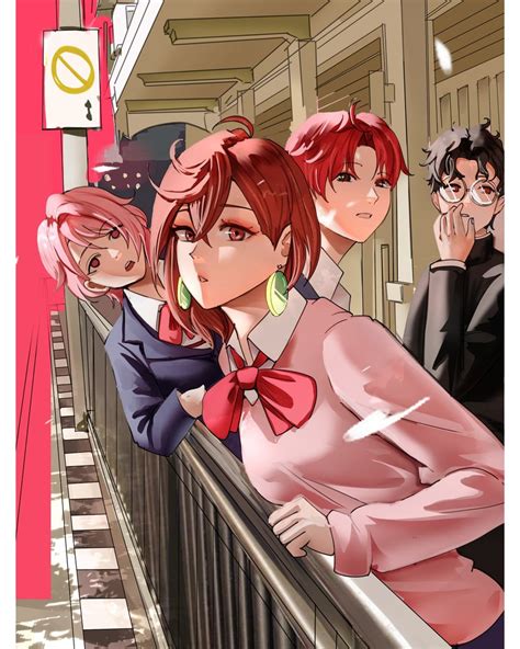 Ayase Momo Takakura Ken Jin Enjoji And Shiratori Aira Dandadan Drawn By Notgustiarp Danbooru