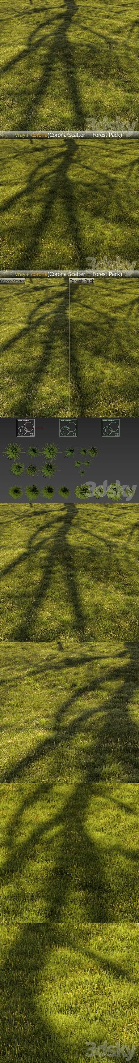 Grass Landscape Down3dmodels