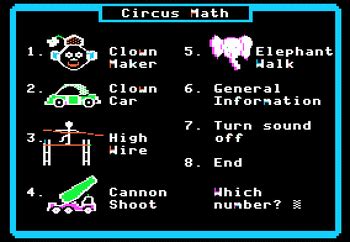 Circus Math V10 1984meccus Minnesota Educational Computing