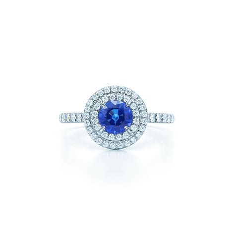 Blue Diamond Engagement Rings Tiffany