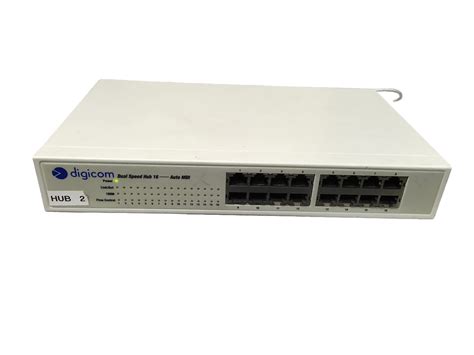 Digicom Dual Speed Hub 16 Auto Mdi 16 Port