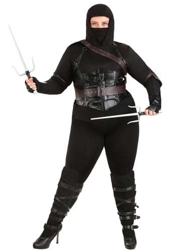 Plus Size Shadow Ninja Assassin Costume Ninja Costumes
